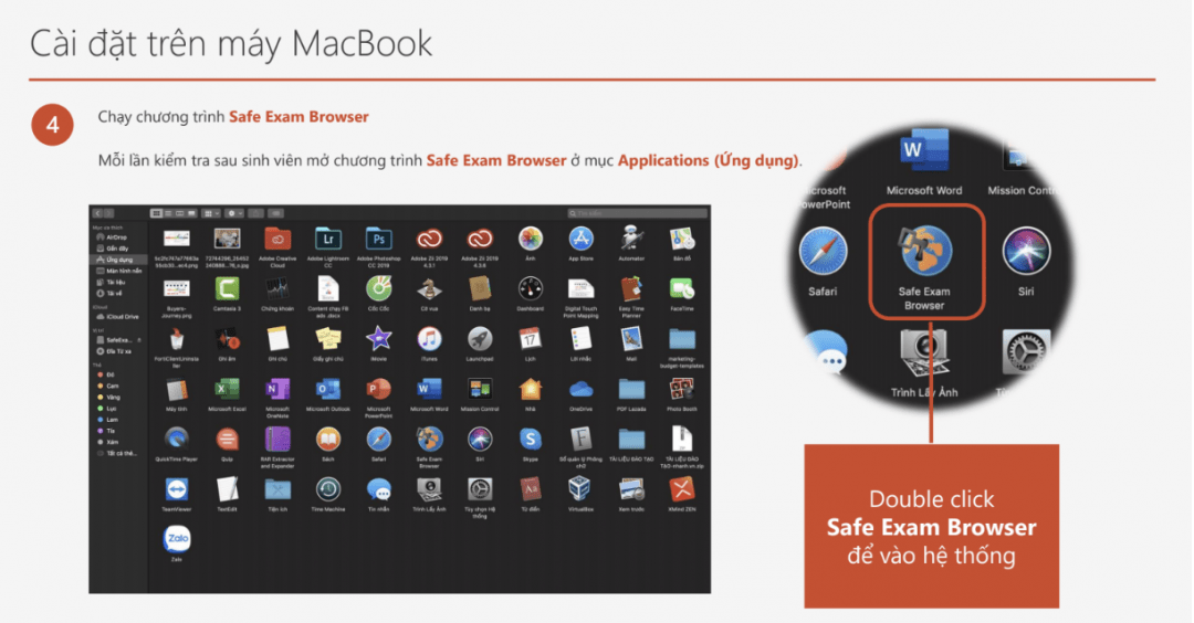 Hướng dẫn cài đặt phần mềm thi EOS và SEB | Helpdesk of FPT University