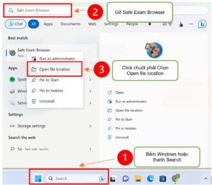 Hướng dẫn cài đặt phần mềm thi EOS và SEB | Helpdesk of FPT University