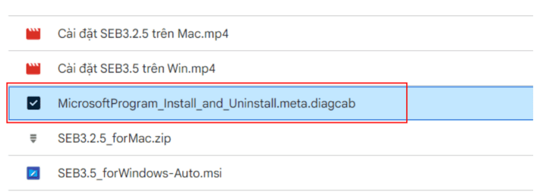 Xử lý lỗi Safe Exam Browser (SEB) | Helpdesk of FPT University